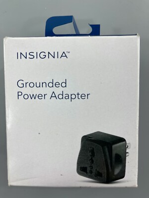 Insignia- Grounded Power Adapter NEW | eBay