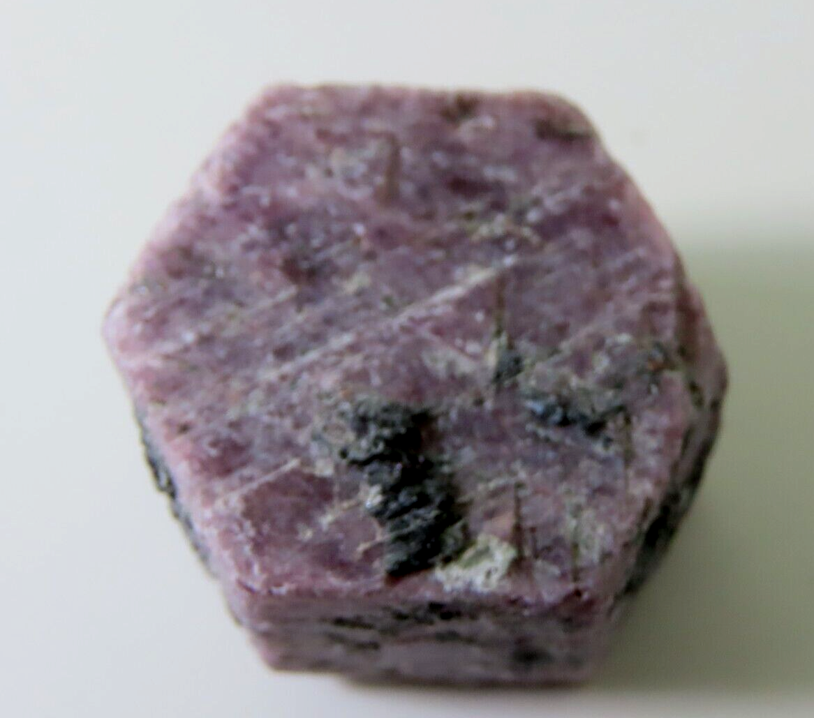 ROUGH natural ruby. hexagon - HUGE 80 GRS. No treatment. | eBay