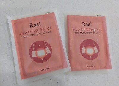 Rael Pain Period Heating Patch - PMS Relief Natural Heating Patches Set ...