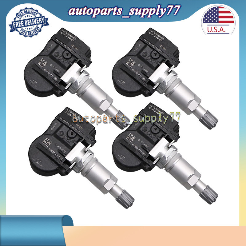 4Piece TPMS SE10004 Tire Air Pressure Sensor For VOLVO S60 XC60 XC70 ...
