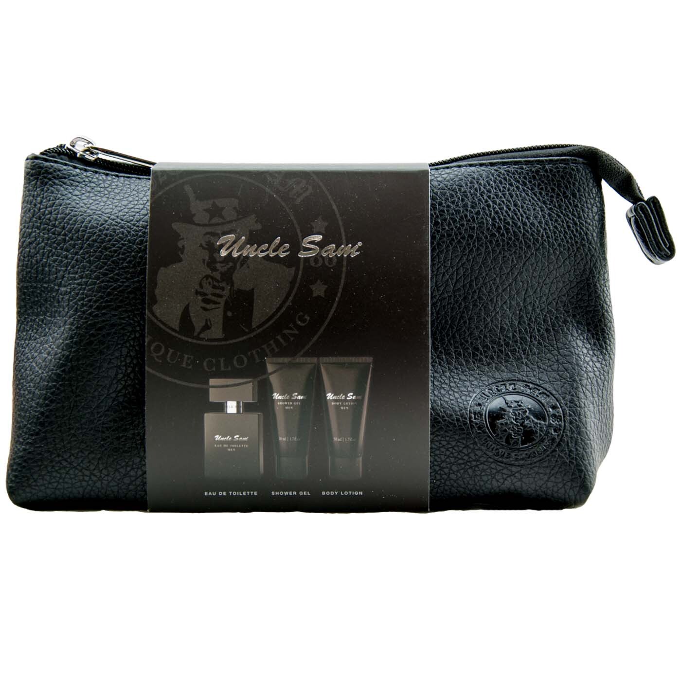 Uncle Sam Geschenkset for man 50ml EdT Spray - 50ml Duschgel - 50ml ...