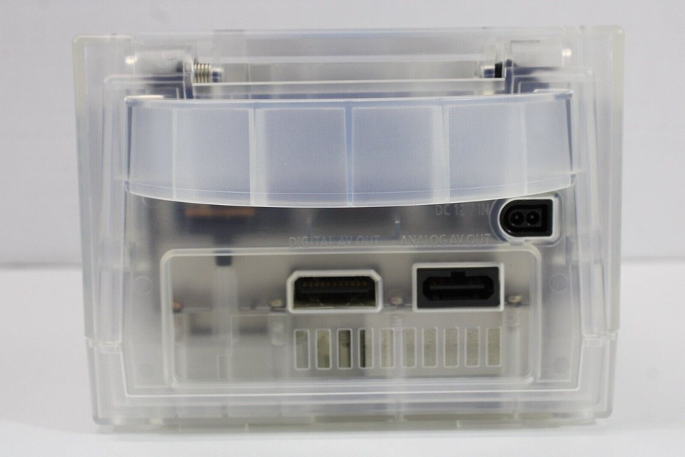 Nintendo GameCube Clear or Solid Color Console GC US NTSC-U/C White LED ...