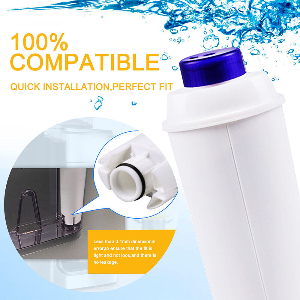6 Delonghi EC800 DLSC002 ESAM ECAM ETAM Compatible Water Filter From ...