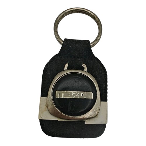 VTG Metal Key Fob Mazda Black White Logo READ!!! | eBay
