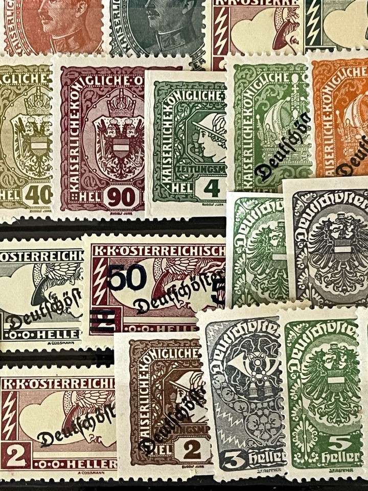 OLD AUSTRIA - German Austria/Austrian Empire - Collection of MNH Stamps ...
