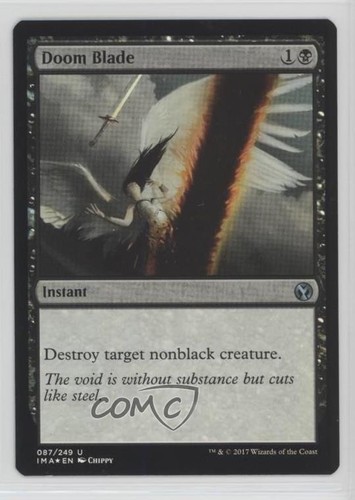Doom Blade Foil Magic: Iconic Masters Compilation Set #087 0b5 | eBay