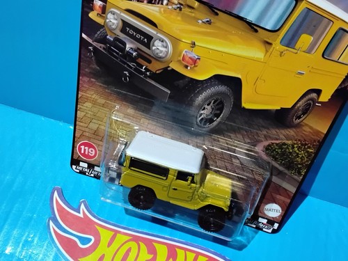 2025 HOT WHEELS PREMIUM BOULEVARD #119 TOYOTA LAND CRUISER FJ43 YELLOW ...