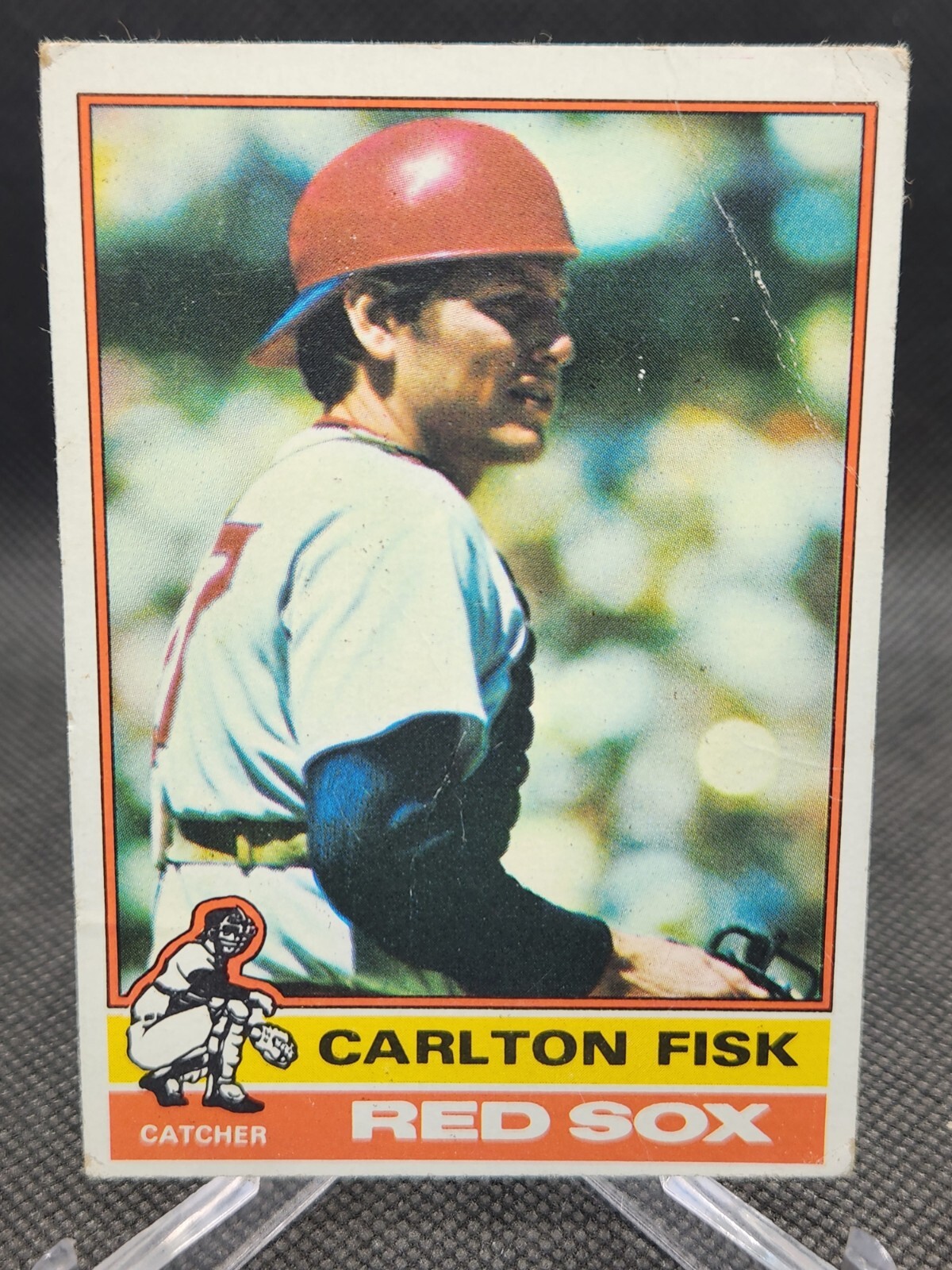 Carlton Fisk 1976 Topps #365 Boston Red Sox Baseball Card | eBay