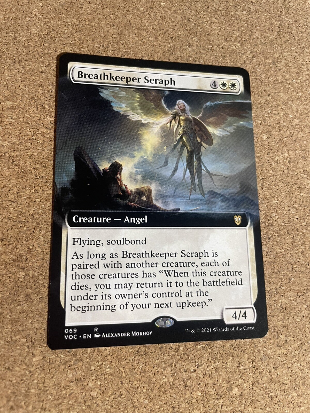 MTG Breathkeeper Seraph Commander: Innistrad: Crimson Vow 69 Regular ...