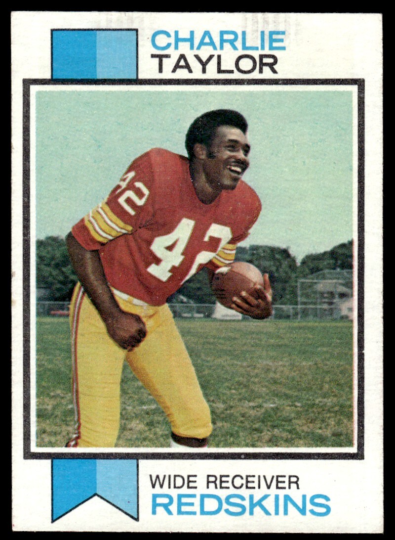 1973 TOPPS CHARLEY TAYLOR 2 WASHINGTON REDSKINS #236 | eBay