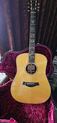 Taylor 910e 1999 Acoustic Guitar, Cindy Inlay, Spruce Top, Rosewood ...