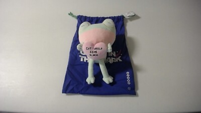 Frog with Sign Plush GITD Sarah Instagram Illustrator Makeship Only 241 ...