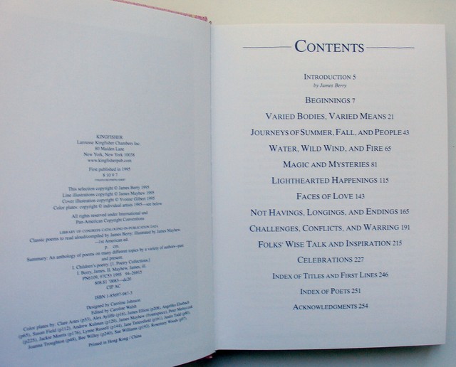 Classic Collections: Classic Poems to Read Aloud by James Berry (1995 ...