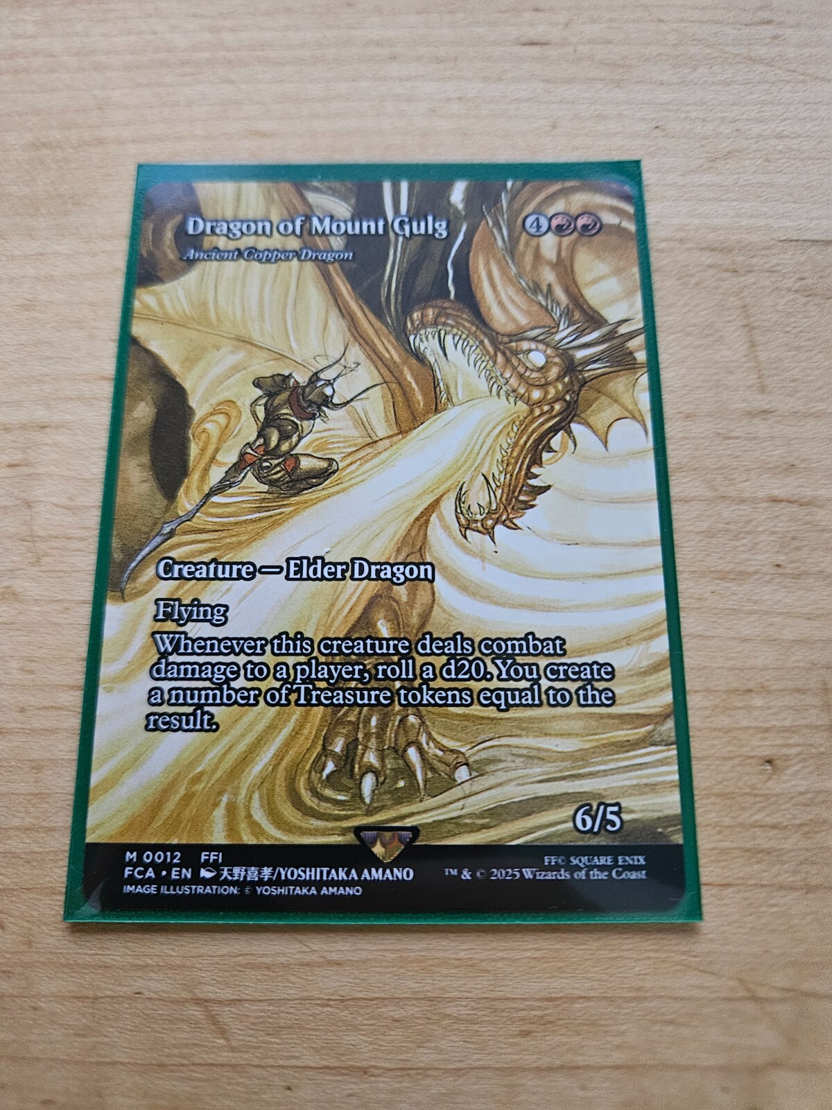 Dragon of Mount Gulg - Ancient Copper Dragon (Showcase) Final Fantasy ...