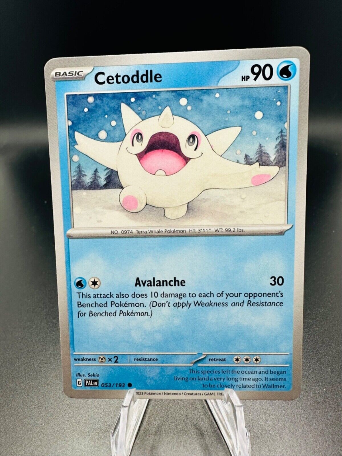 Pokemon TCG - Cetoddle 53/193 - Paldea Evolved 2023 | eBay