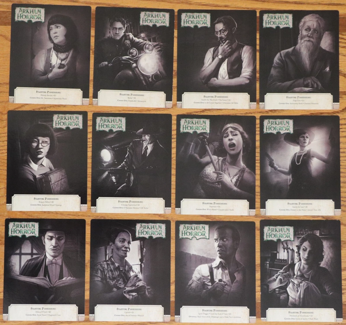 Arkham Horror Board Game Art