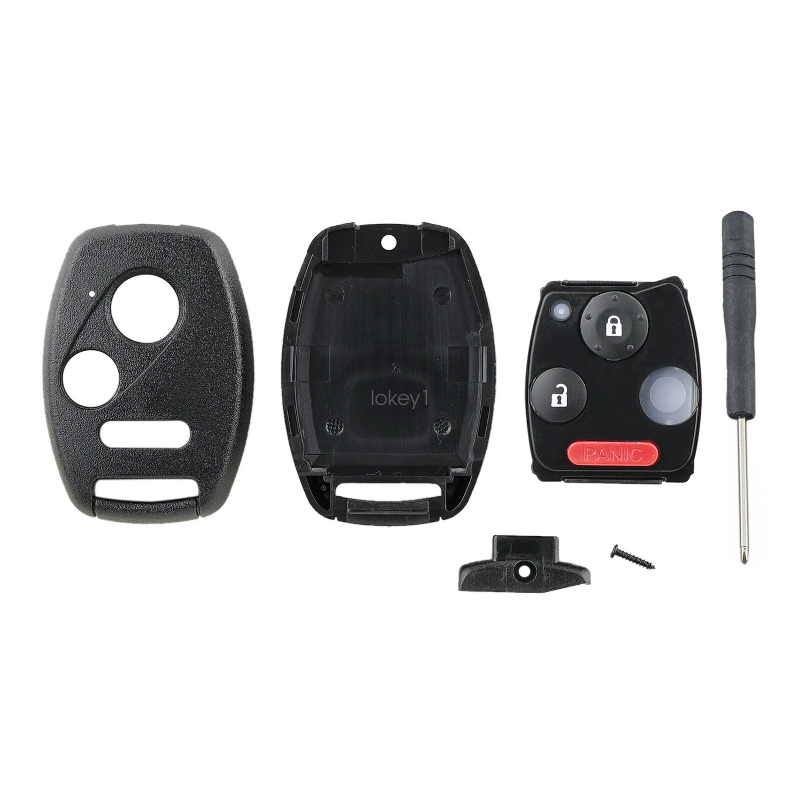 2 Replacemnet Remote Key Fob Case Cover for Honda CR-V 2007 2008 2009 ...