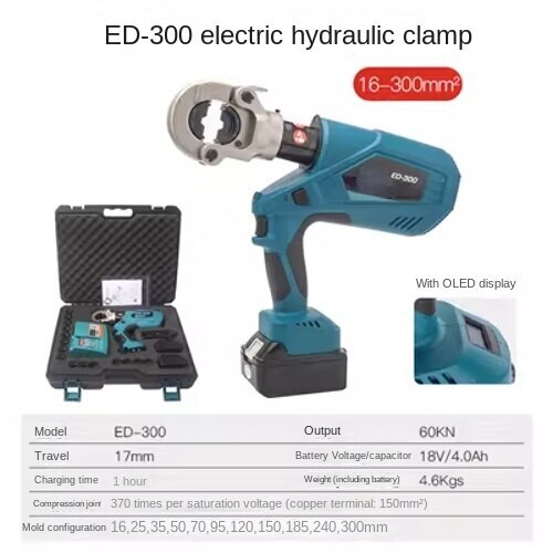 Crimping Pliers Cable Lugs Hydraulic Crimper Tools ED-300 For Pressing ...