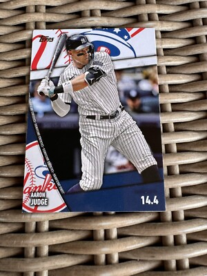 2024 Topps Series 2 #SS-6 Aaron Judge Significant Statistics New York ...