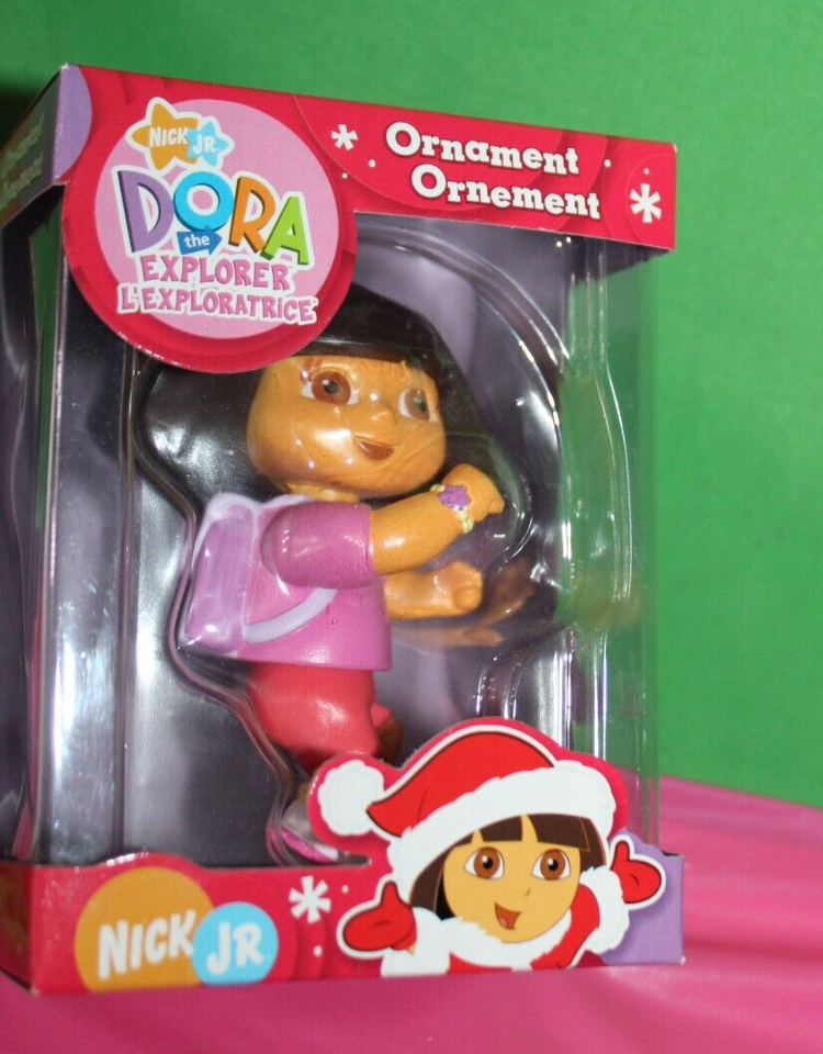 Amer Greetings Dora The Explorer Nick Jr. Christmas Holiday Ornament ...