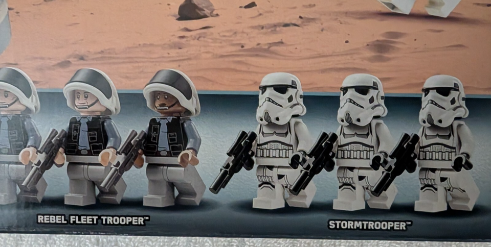 LEGO 40755 Star Wars Imperial Dropship vs. Rebel Scout Speeder QT-KT ...