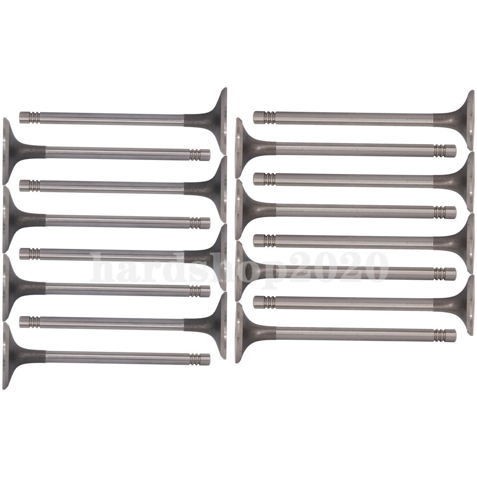 16Pcs Engine Intake Exhaust Valves For VW GTI GLI AUDI A1 A3 A4 Q5 1.8T ...