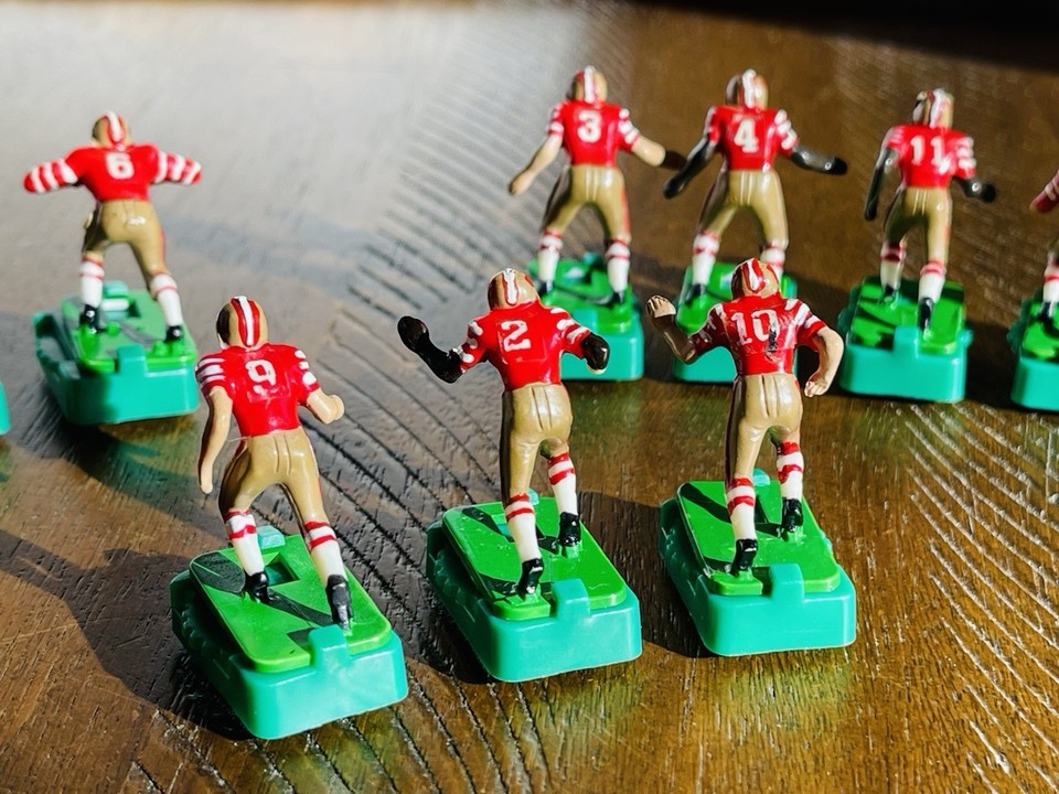 TUDOR FOOTBALL PLAYERS - (11) VINTAGE PLAYERS - SAN FRANCISCO 49’s - 70 ...