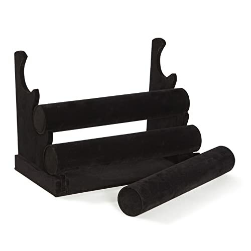 Juvale Velvet Jewelry Display Stand - Black for sale online | eBay