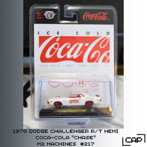 M2 Machines 1970 Dodge Challenger R/T Hemi Coca-Cola Chase A49 24-47 | eBay