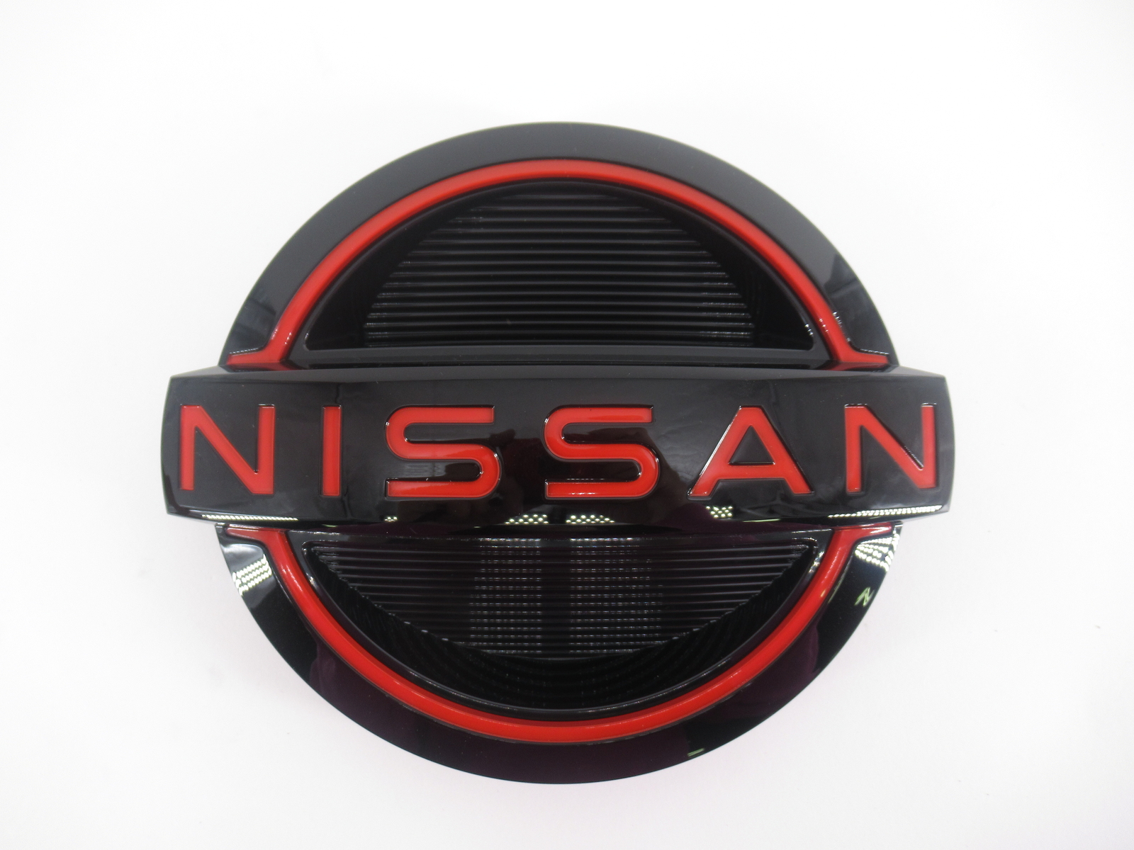 Genuine OEM Nissan 62890-9FV1C Front Grille Emblem w/ Red Accent 2022 ...