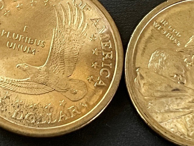 2000 P Sacagawea One Dollar Coin US Liberty Gold Dollar (wounded eagle) | eBay