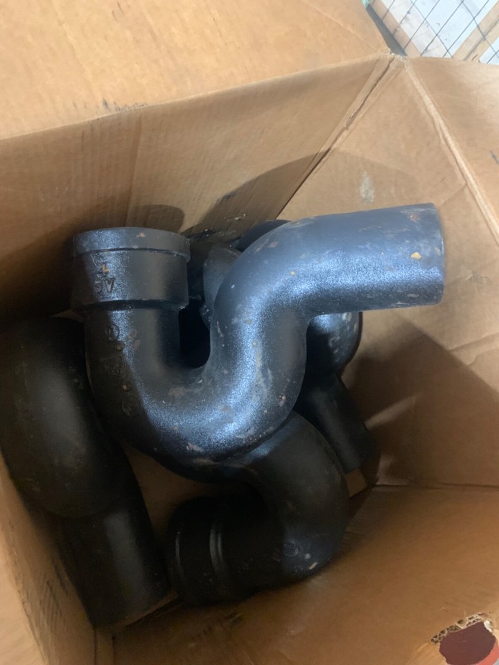 Charlotte Cast Iron 4" Deep Seal P Trap NEW | eBay