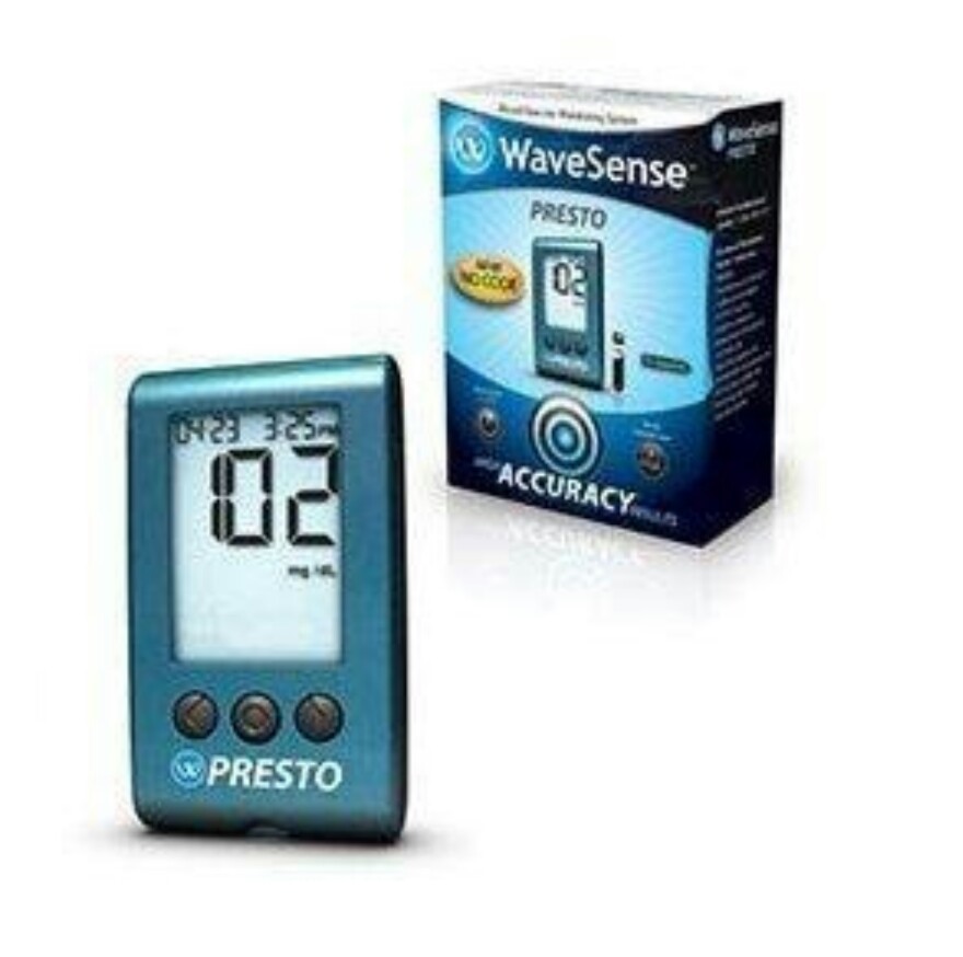 AgaMatrix WaveSense Presto Test Strips 50 With Meter 385543329017| eBay
