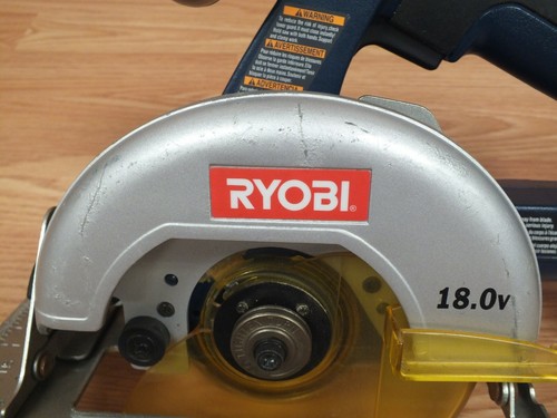 Ryobi (P501) 5 1/2" 140MM 18.0V Cordless Circular Saw w/ Guide Only ...