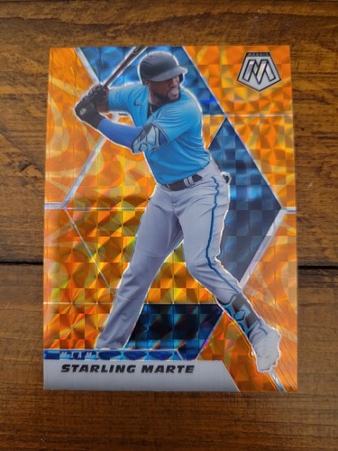 Starling Marte 2021 Panini Mosaic Card Reactive Orange #49 | eBay