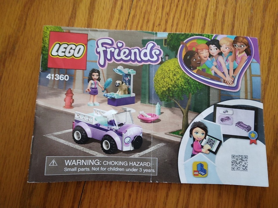 LEGO FRIENDS ~ 41360 EMMA's MOBILE VET CLINIC Complete no Box | eBay