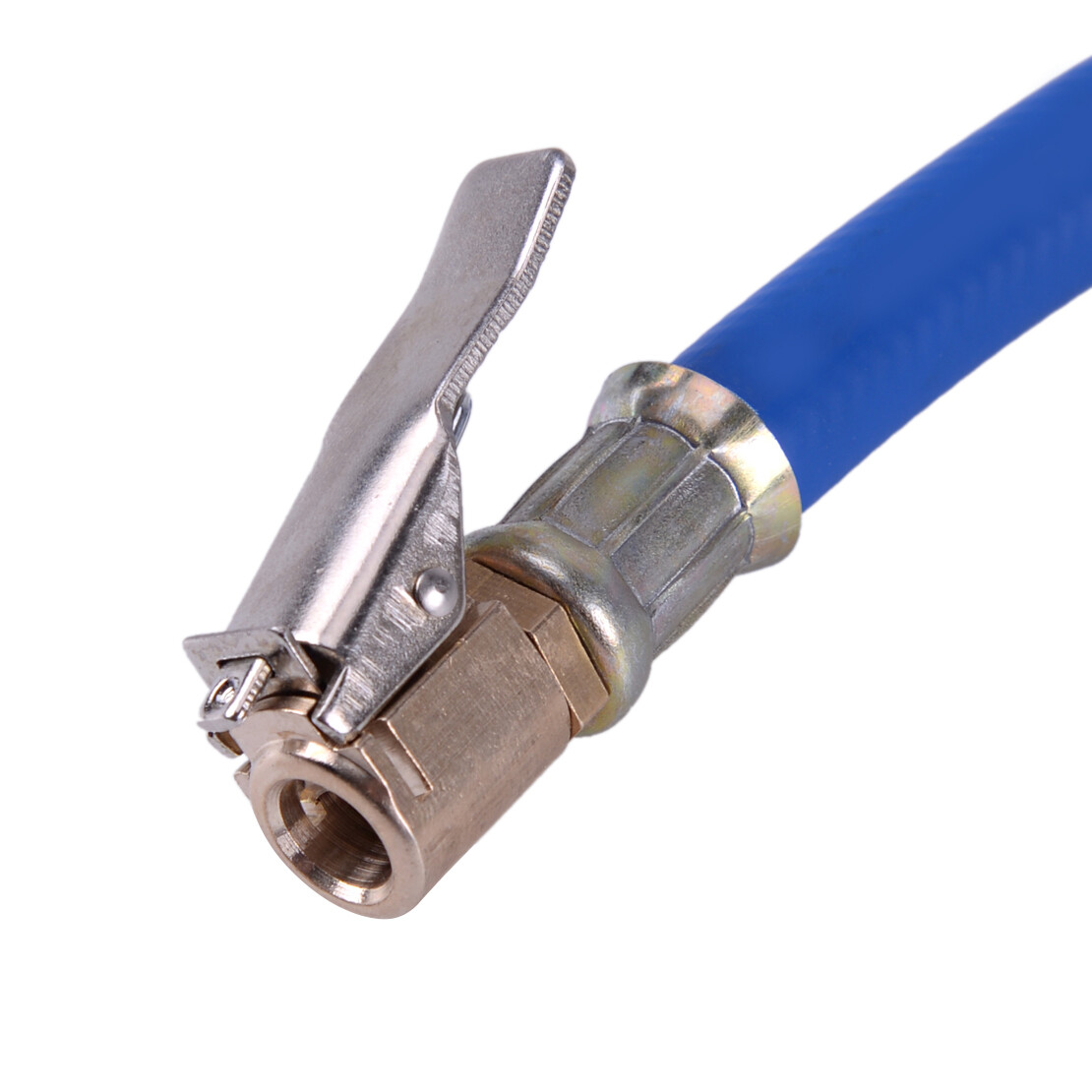 Air Tire Pressure Filler Chuck Hose Inflator with Male Threaded Self ...