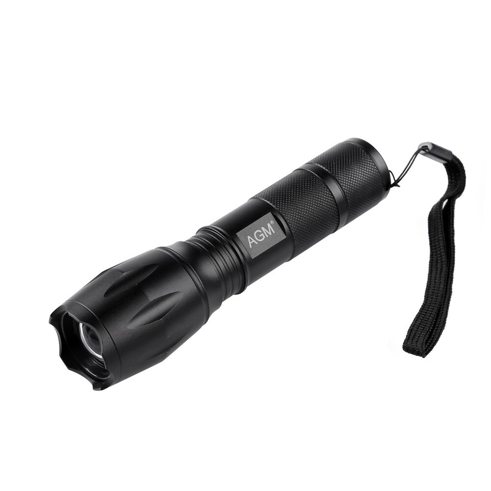 50000 Lumens Super Bright LED Tactical Flashlight Zoomable Torch ...