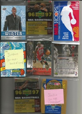 MICHAEL JORDAN 8 SEALED PACKS! WILL HAVE MICHAEL JORDAN CARD IN EACH ...