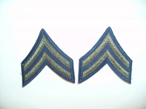 100% Original USGI WWII US Army Corporal Rank Chevrons Pair New Old ...