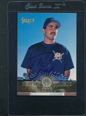 1995 Select #169 Tim Unroe Brwers Signed Auto *C6219 | eBay