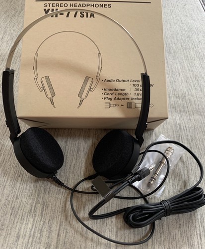 Vertex Standard YAESU YH-77STA YH77STA Stereo Headphones On-ear Sound ...