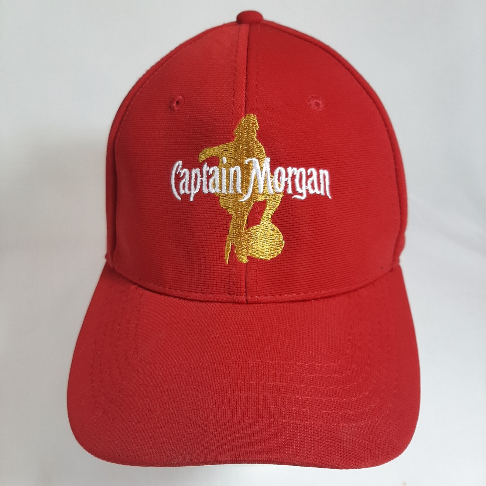 Captain Morgan - Red Gold Logo - Embroidered Hat Cap … - Gem