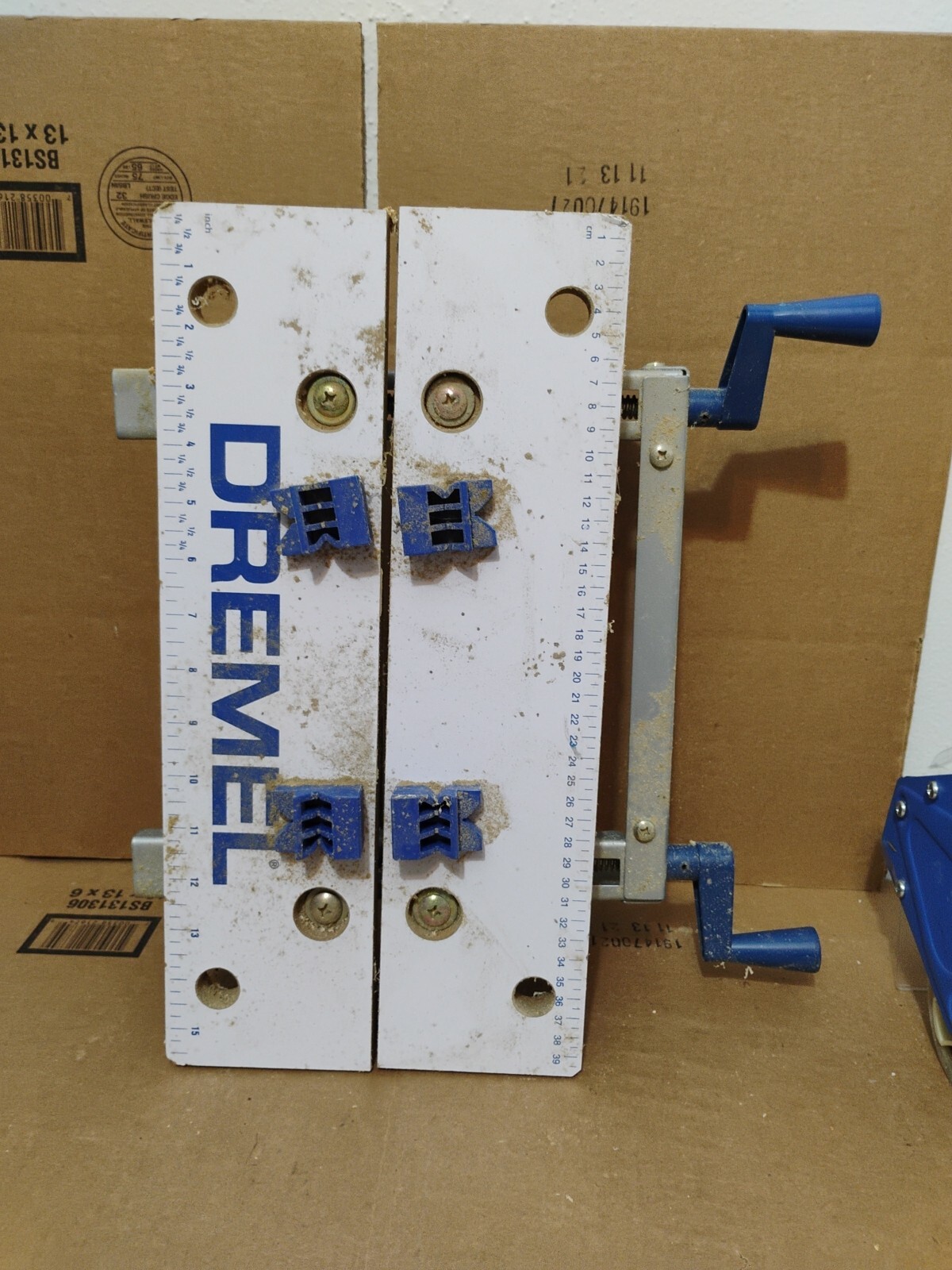 Dremel 16" Project Work Table Clamping Bench Vise Tool Wood Working | eBay