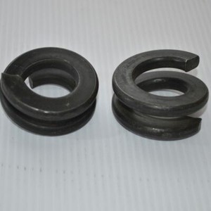 Double Coil Spring Lock Washer Spring Steel M5 to M26 | eBay