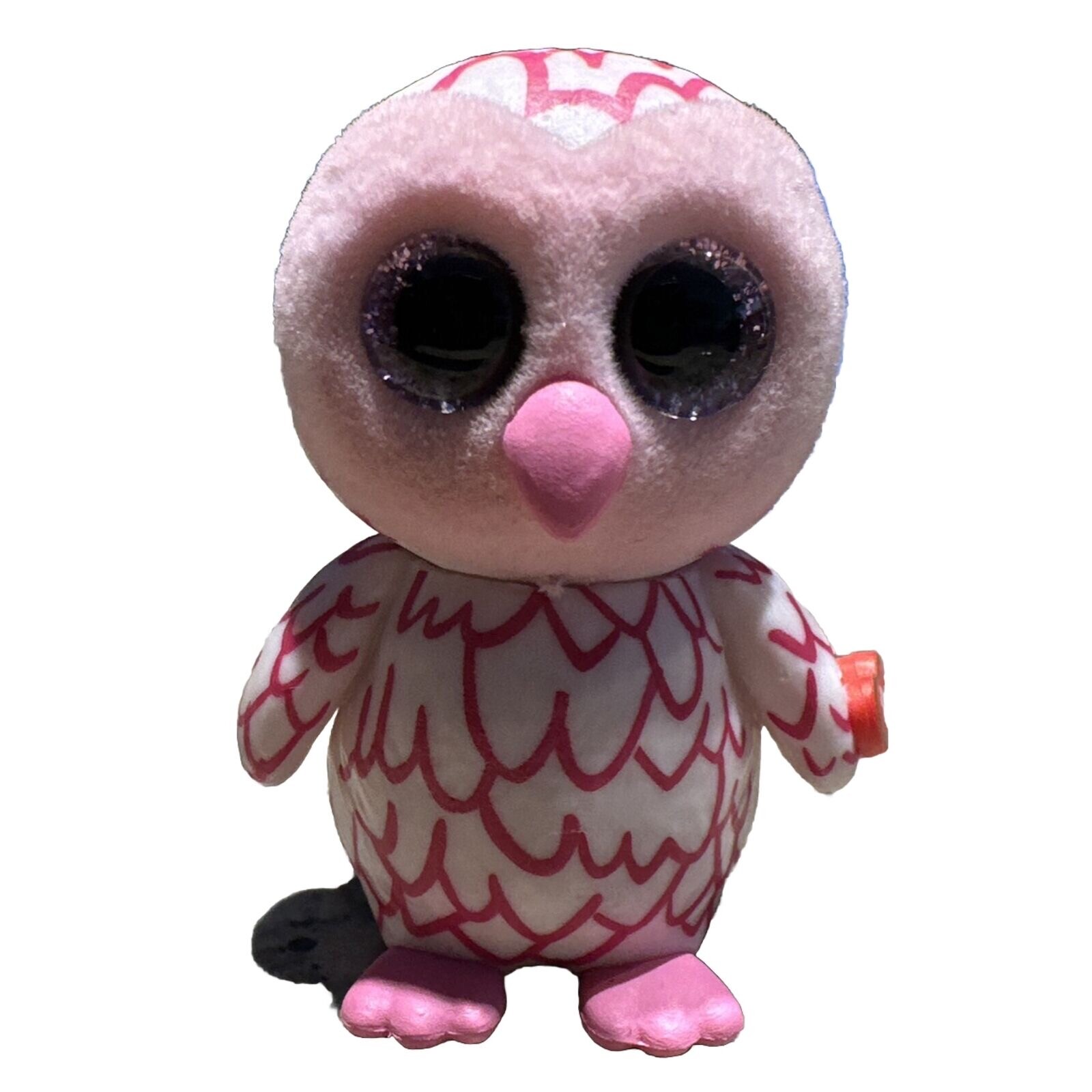 TY Beanie Boos Mini Boo PINKY the Pink Owl Series 1 Collectible Figure ...