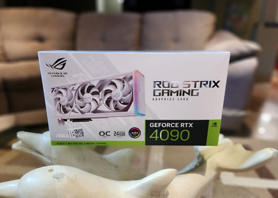 ASUS ROG STRIX GeForce RTX 4090 OC White Edition - In Hand, Fast ...