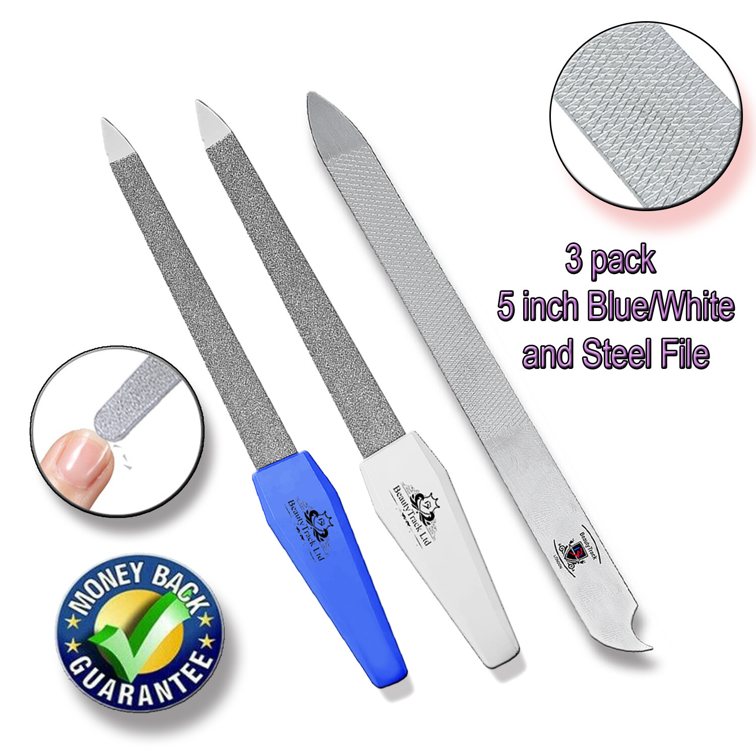 NEW PROFESSIONAL DIAMOND DEB FOOT CARE SKIN AND NAIL FILE STEEL ...