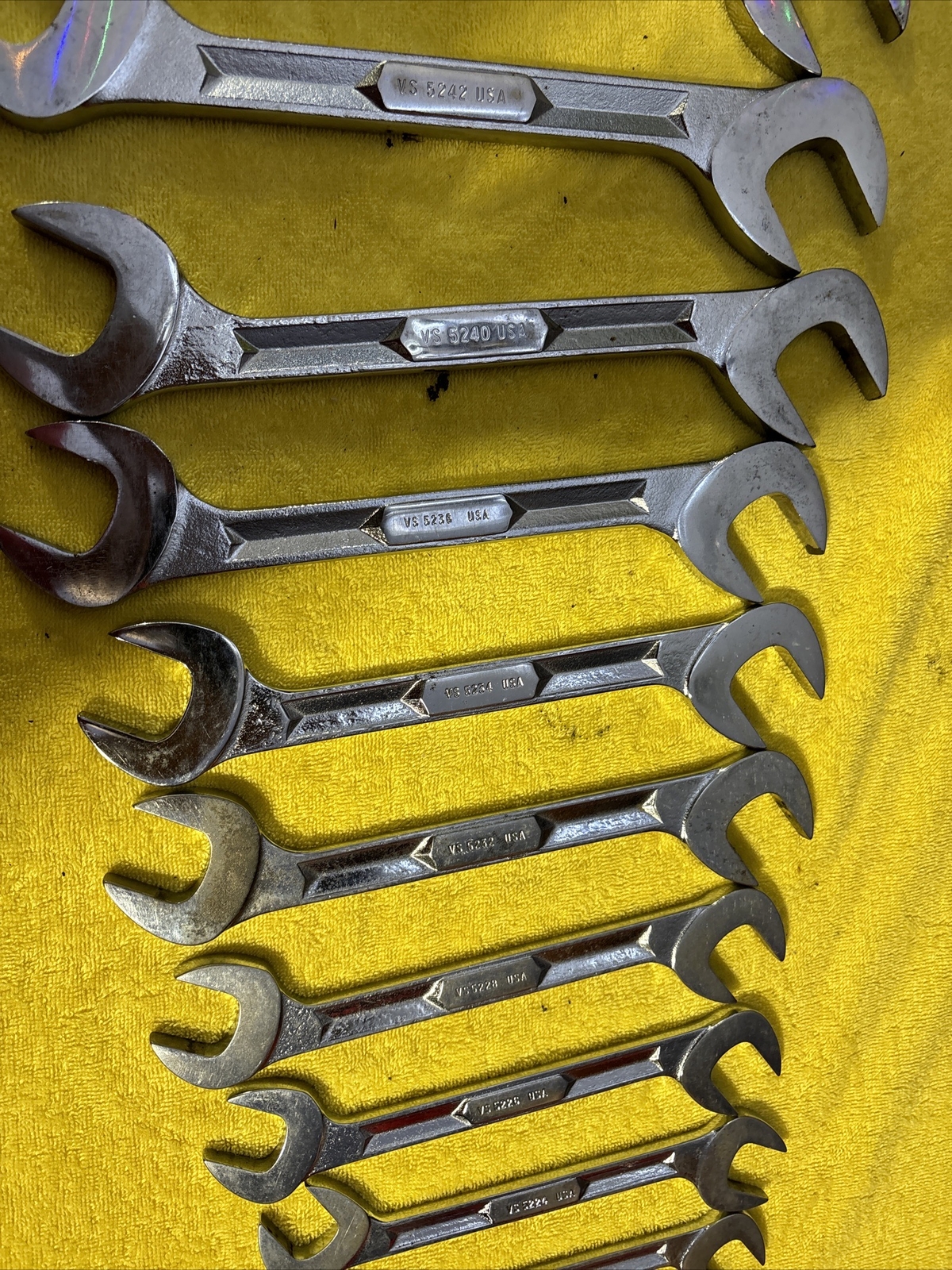14 Piece Snap on SAE 4 way Angle Head Open End Wrench Set 9 16 1 1 2 14-piece-snap-on-sae-4-way-angle-head-open-end-wrench-set-9-16-1-1-2