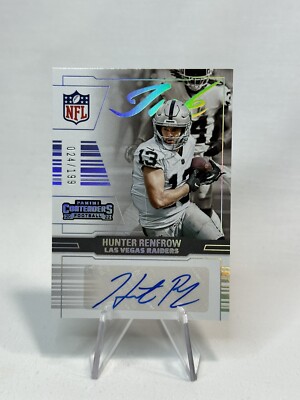 2022 Contenders NFL Ink Raiders Hunter Renfrow Auto /199 🔥💨 | eBay